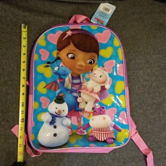 Disney | Accessories | Doc Mcstuffins Back Pack Disney Mc Stuffins New ...